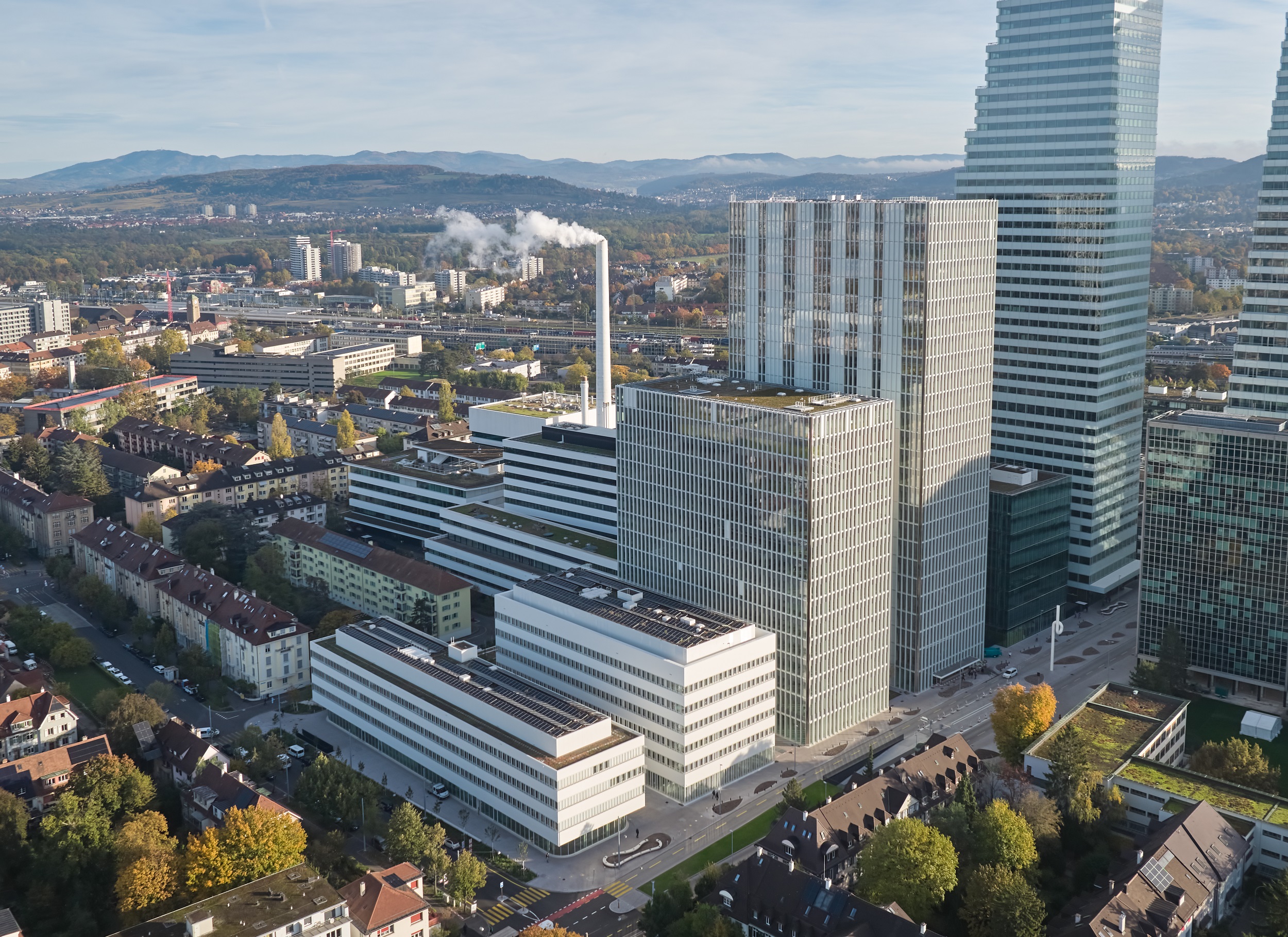 Neubau Roche pRED Innovation Center Basel - S+B Baumanagement AG